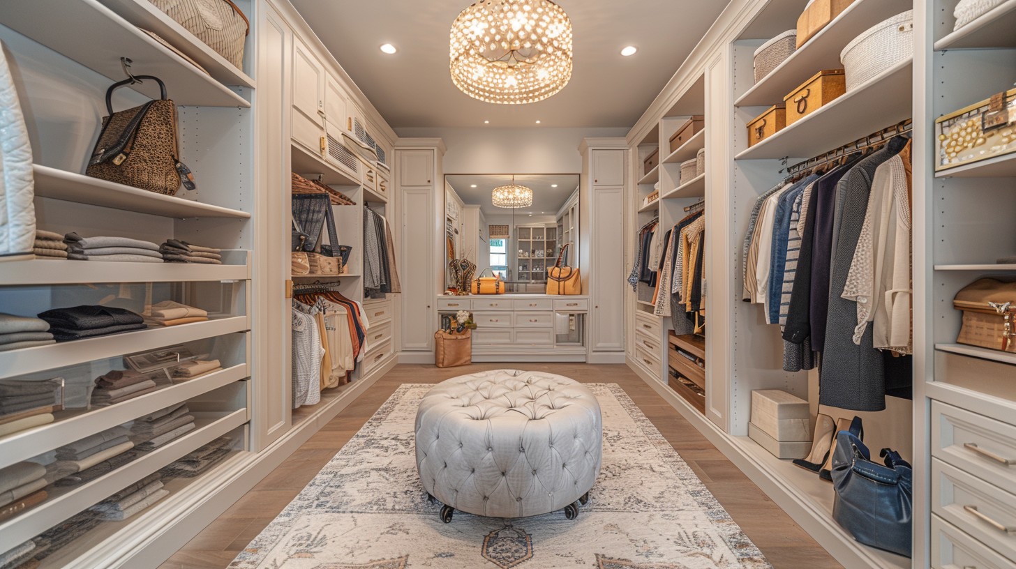 Luxury Walk-in Closet Design: Transforming Practical Spaces into ...